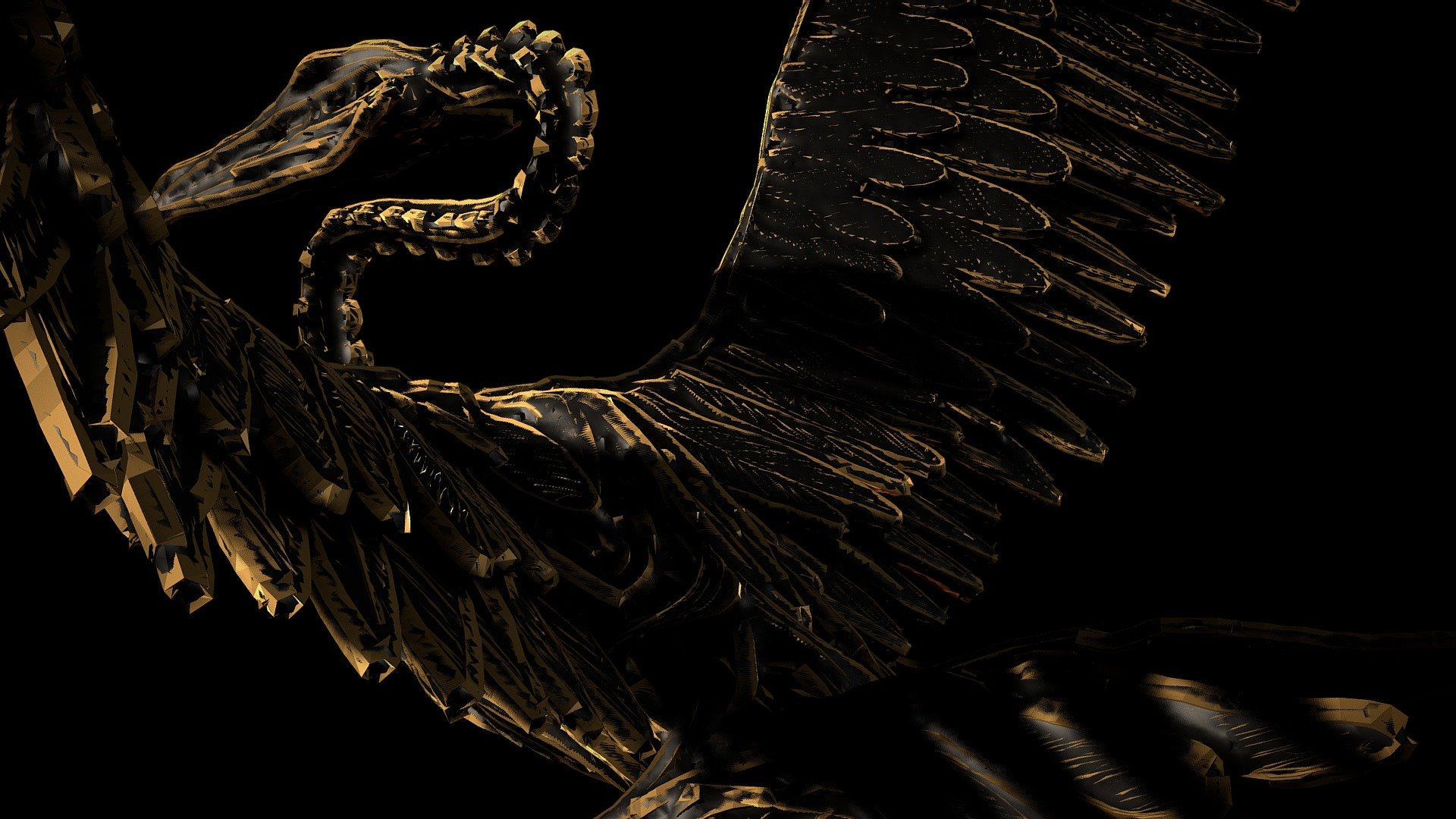 Astrape statue - experimental material - 3D model by sy-kim [135dd27 ...