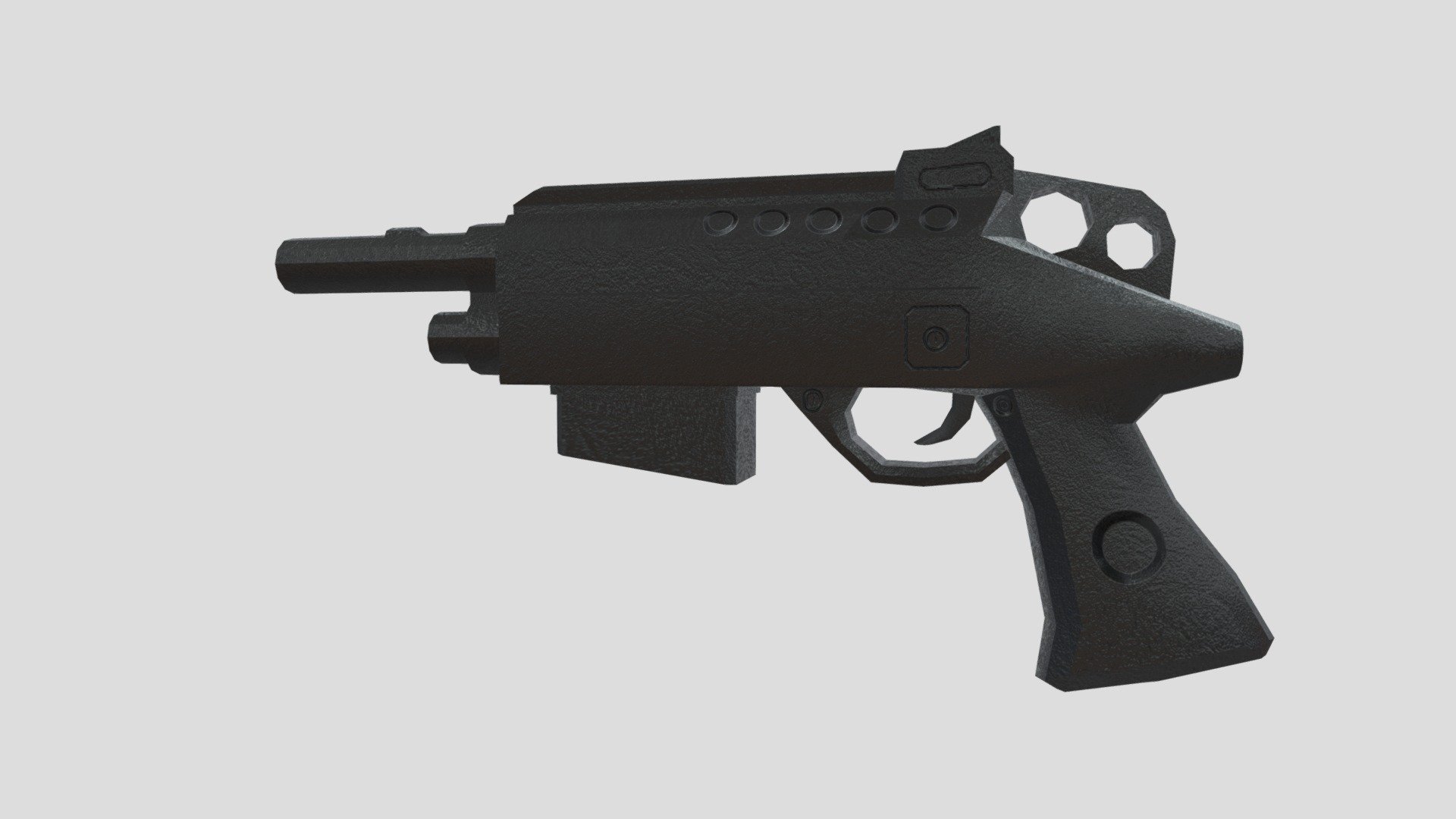 Blaster - Download Free 3D model by The Forgotten Player (@TFPlayer ...