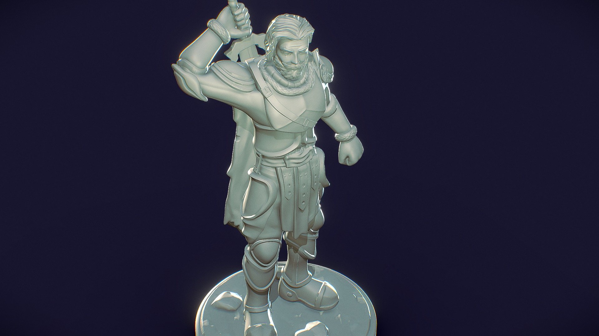 Gregor - D&D commission - 3D model by likeastrike [135def5] - Sketchfab