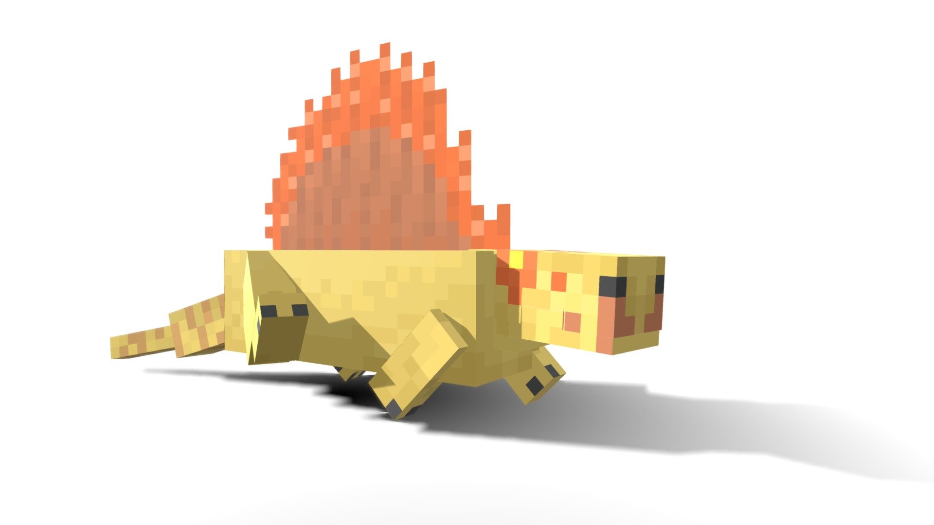Dimetrodon Grandis - 3D model by Faris (@farispramudia) [135dfd3 ...