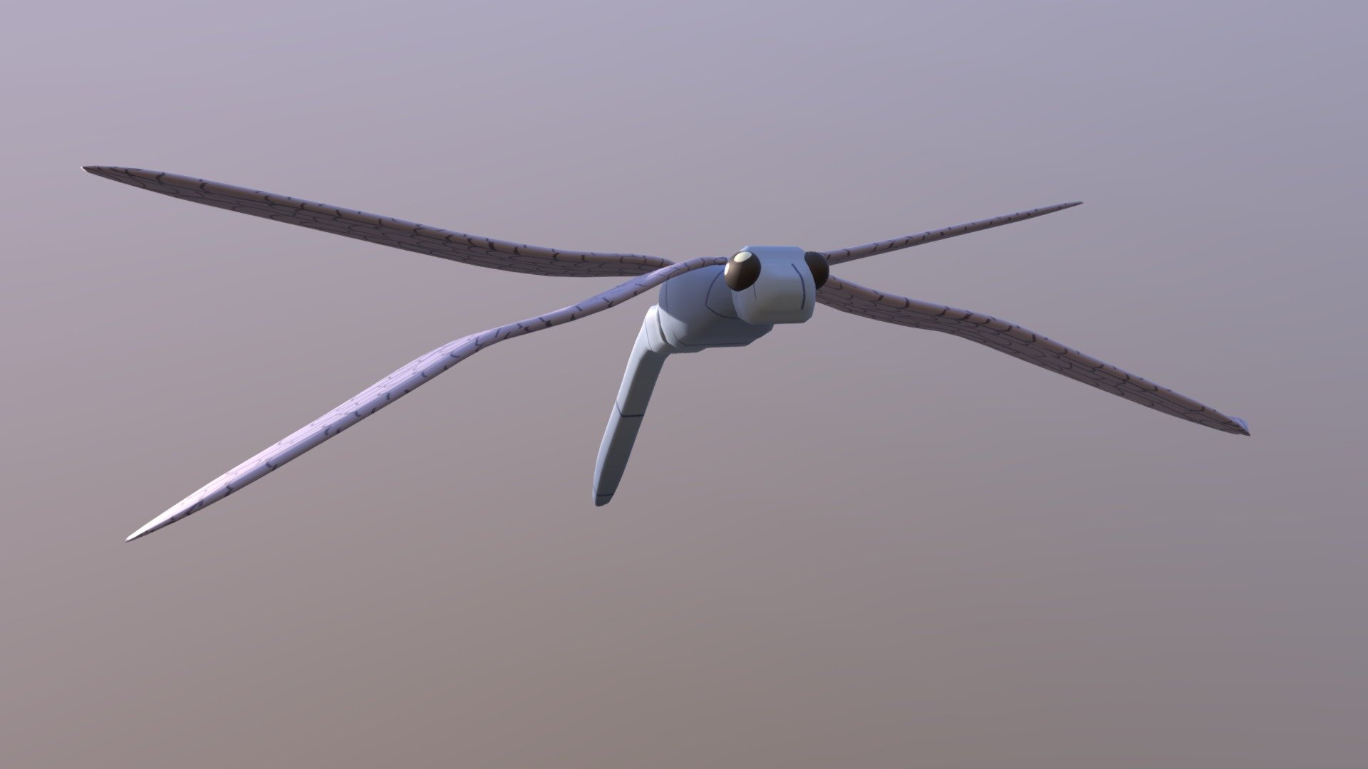 Dragonfly @ Fly - 3D model by HTGFANTASY [135ef2f] - Sketchfab