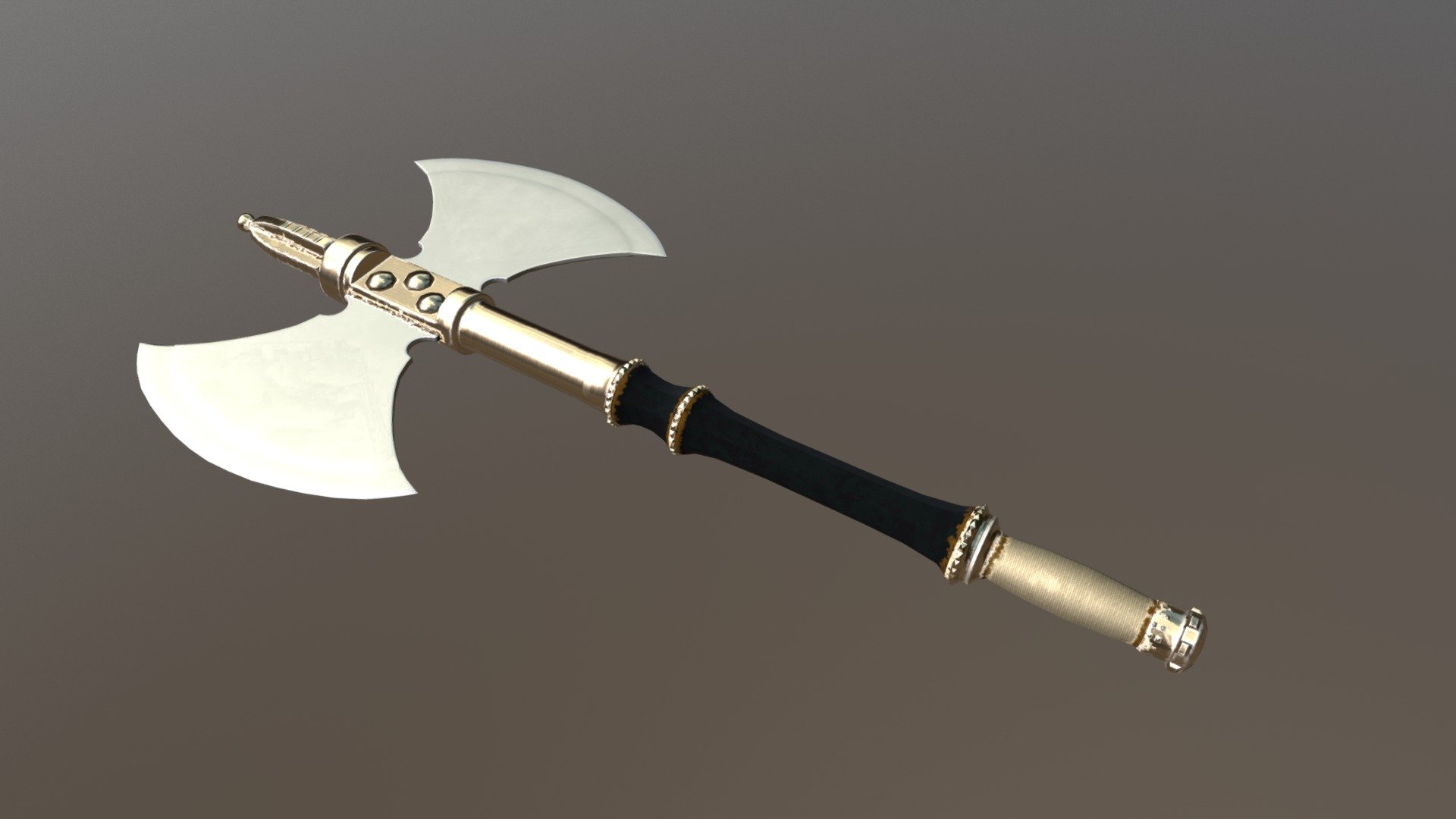 Melee Weapon Assignment: Battleaxe - 3D model by mathiasdierickx ...