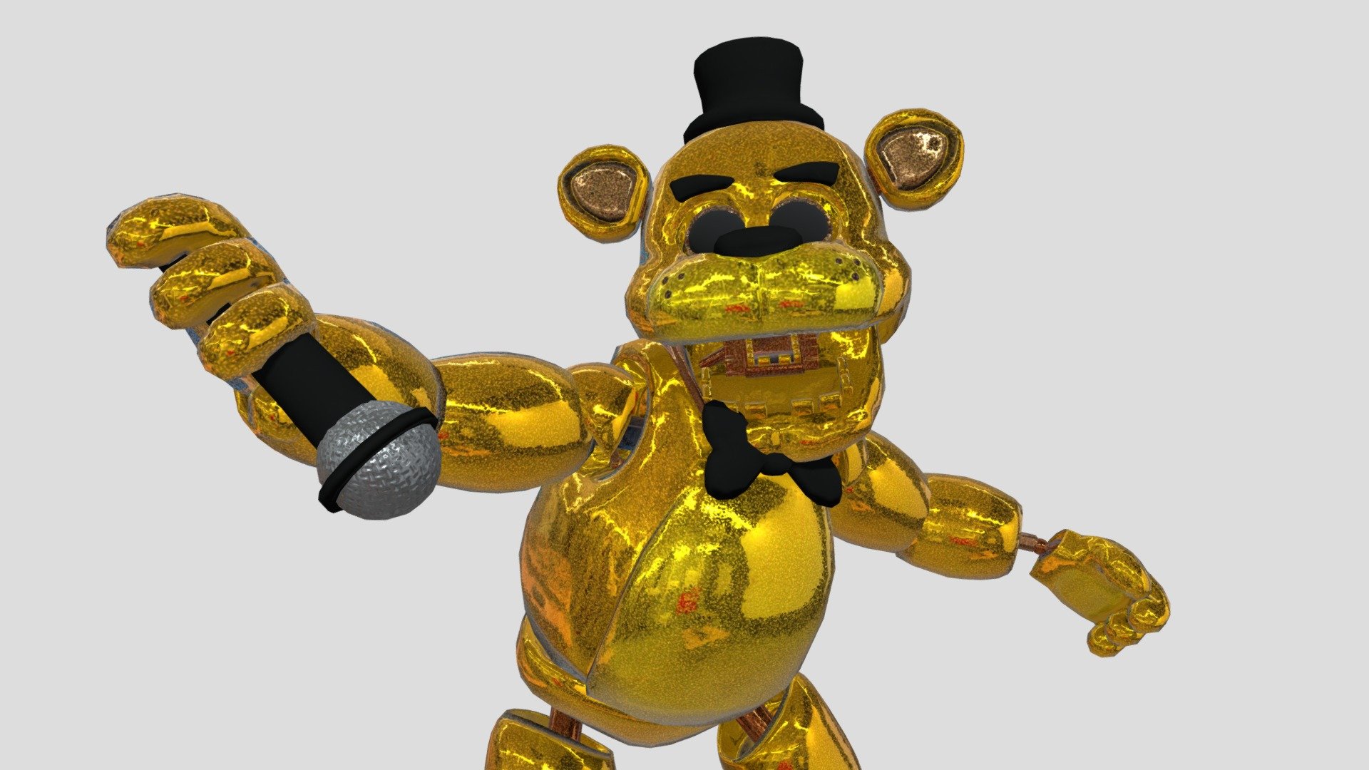Golden Freddy - Download Free 3D model by OrangeSauceu [136208c ...
