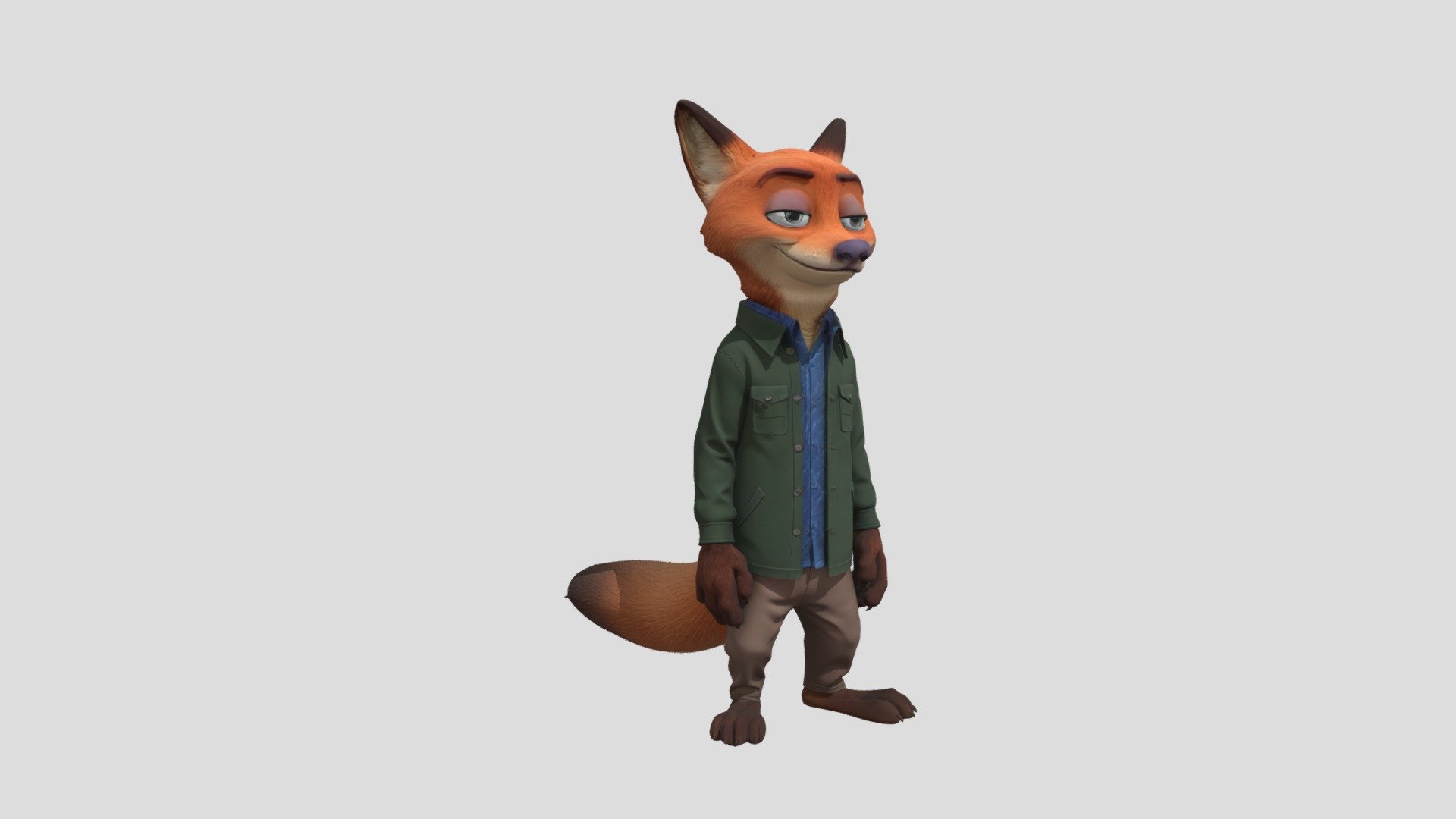 Nick Wilde of Zootopia 2 - 3D model by aicinema1987 [1362929] - Sketchfab