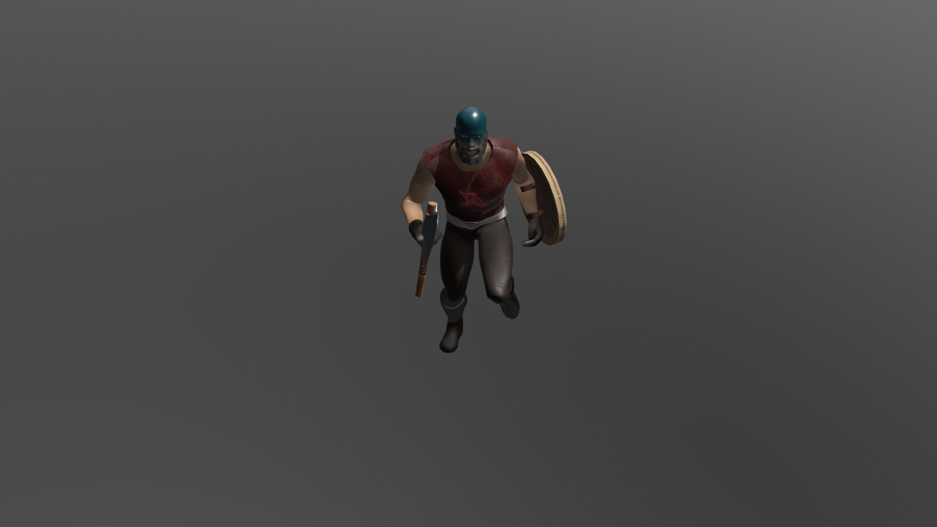 Cult Soldier - Running - 3D model by Salman Ali Virk (@salmanali ...
