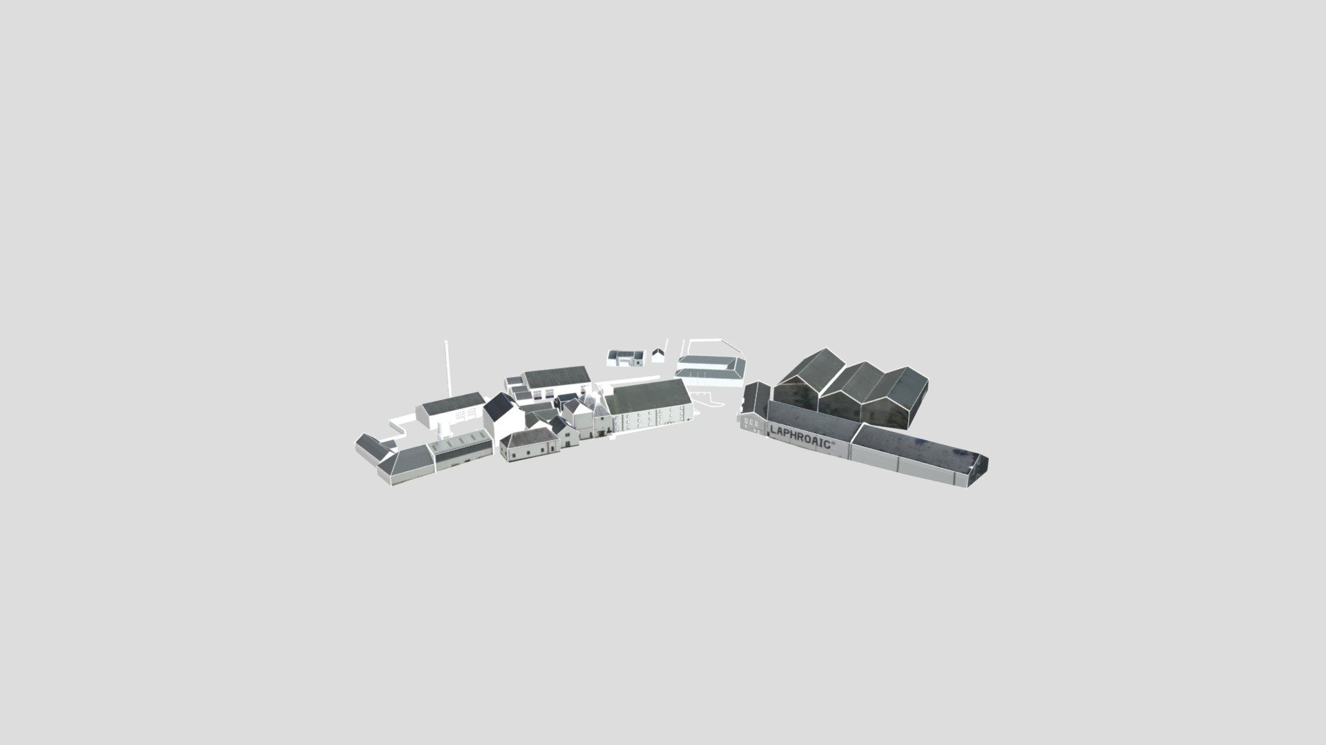 Laphroaig Distillery - 3D model by th211 (@tingyuh211) [1367229 ...