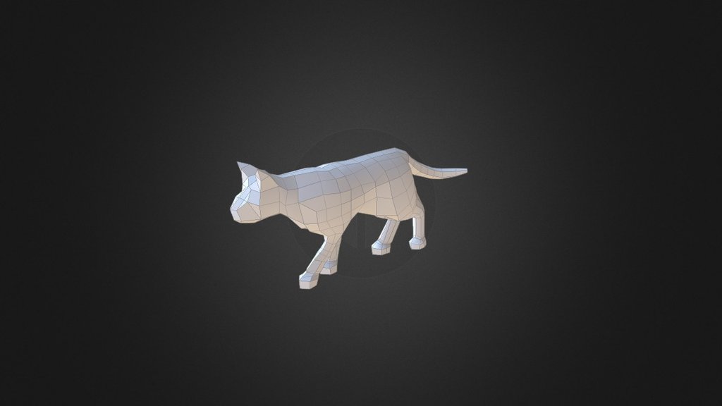 Low Poly Cat Walk - Download Free 3D model by volkanongun [13674c3 ...