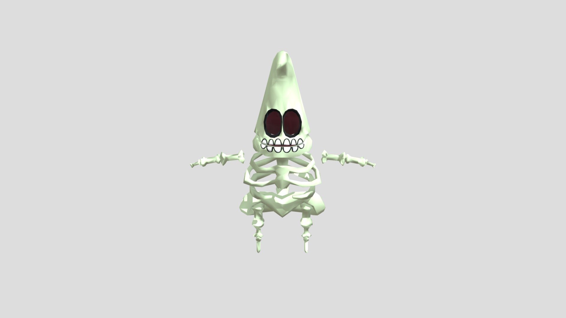 Patrick Skeleton - SpongeBob Game - Download Free 3D model by ...