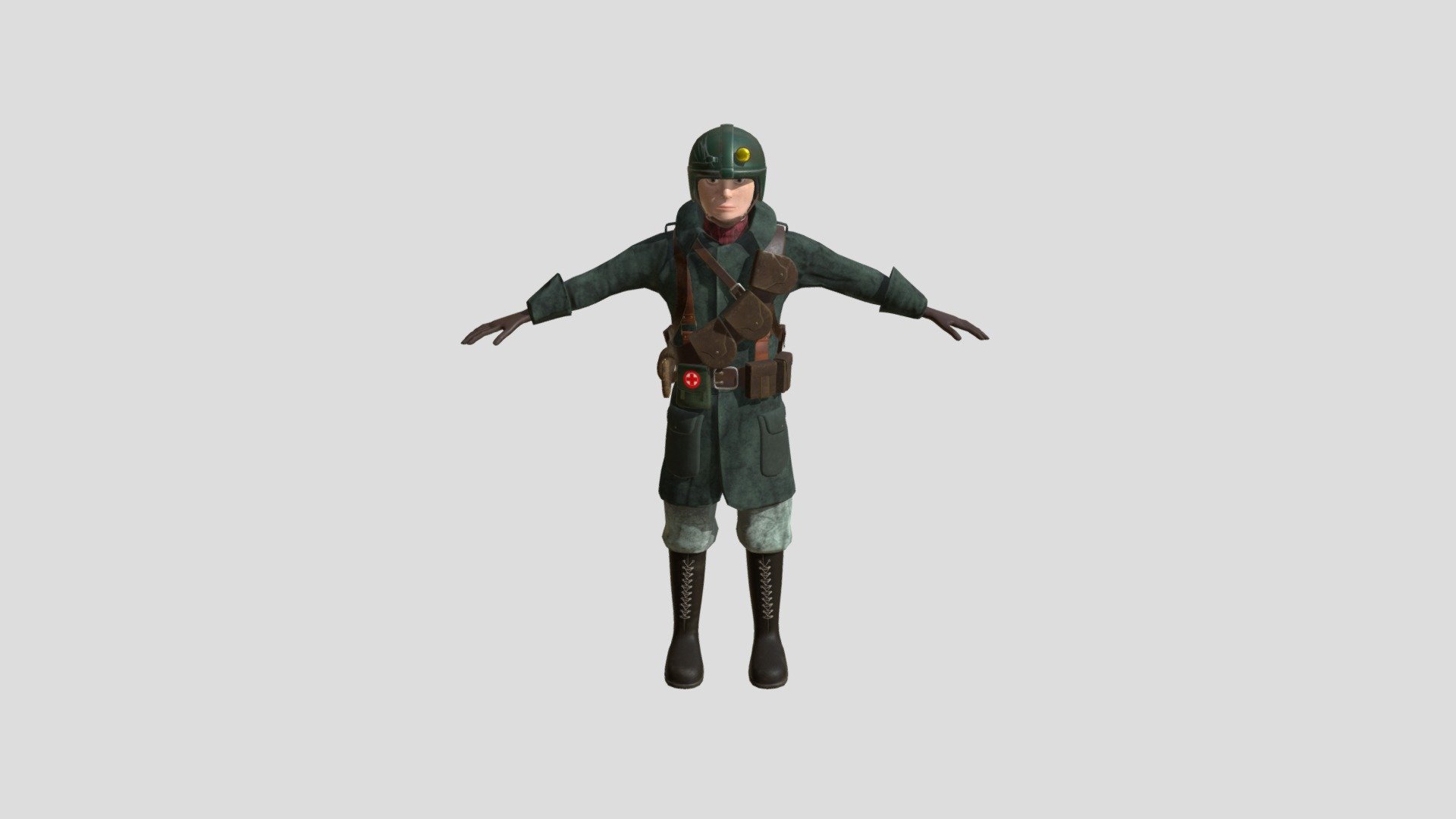3D_Fallout_Squire - 3D model by DavidRamon [1367f56] - Sketchfab