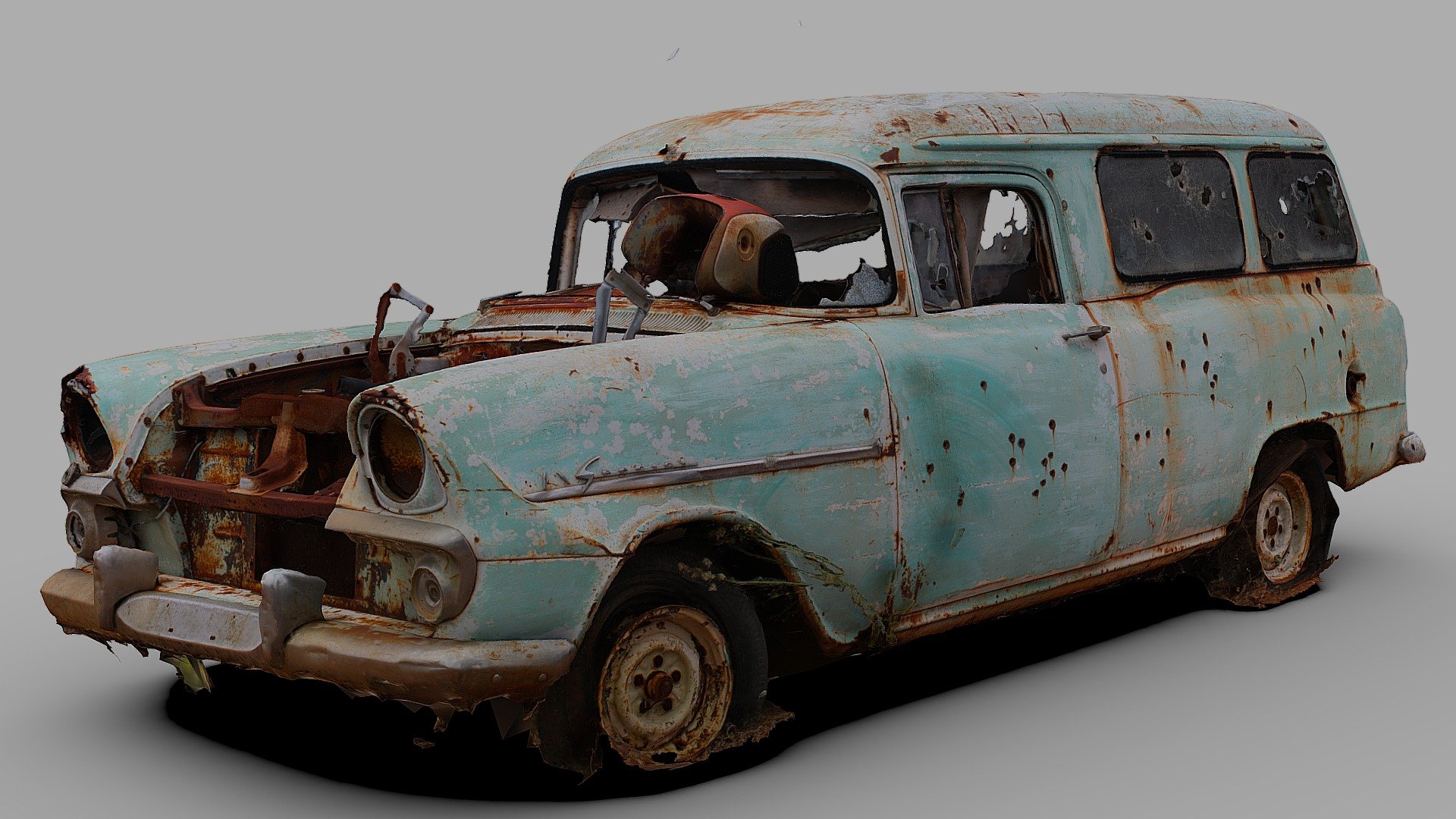 Desert Wagon (Raw Scan) - Buy Royalty Free 3D model by Renafox ...