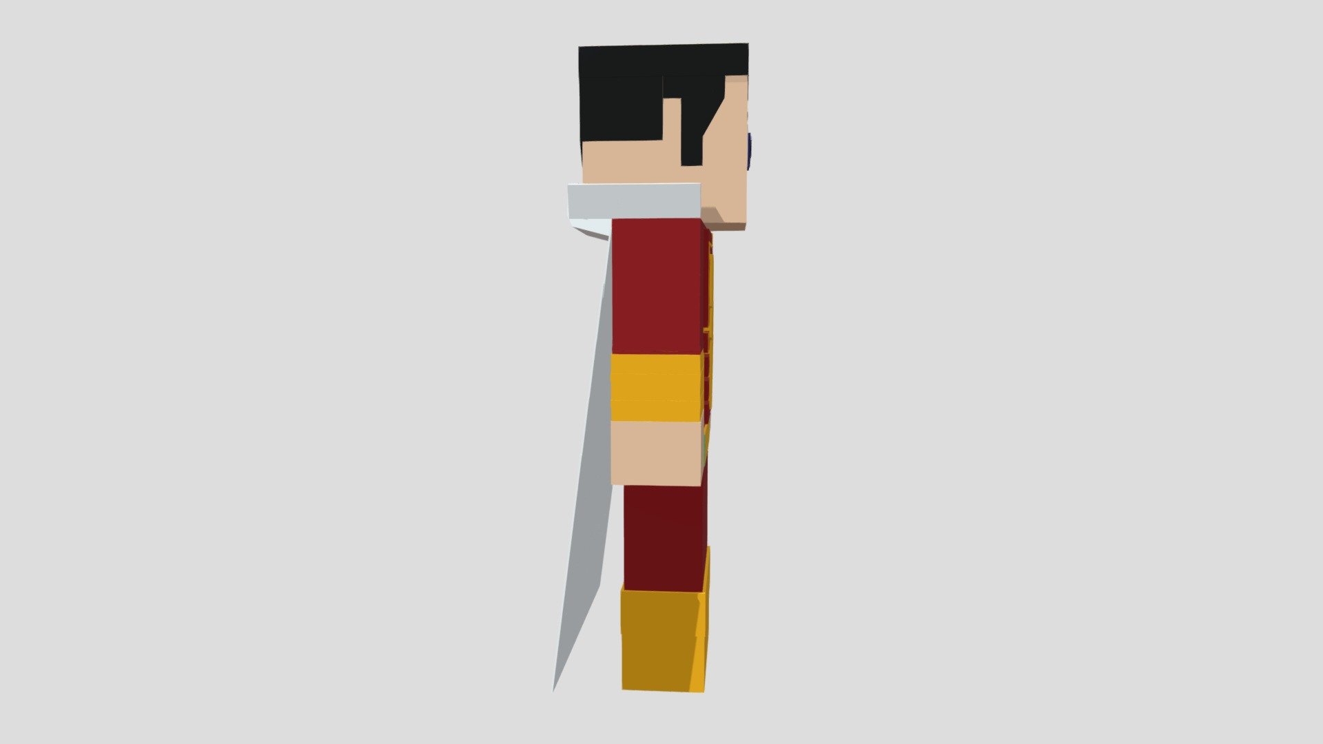 Comic shazam - 3D model by Princewill01 [1368d10] - Sketchfab