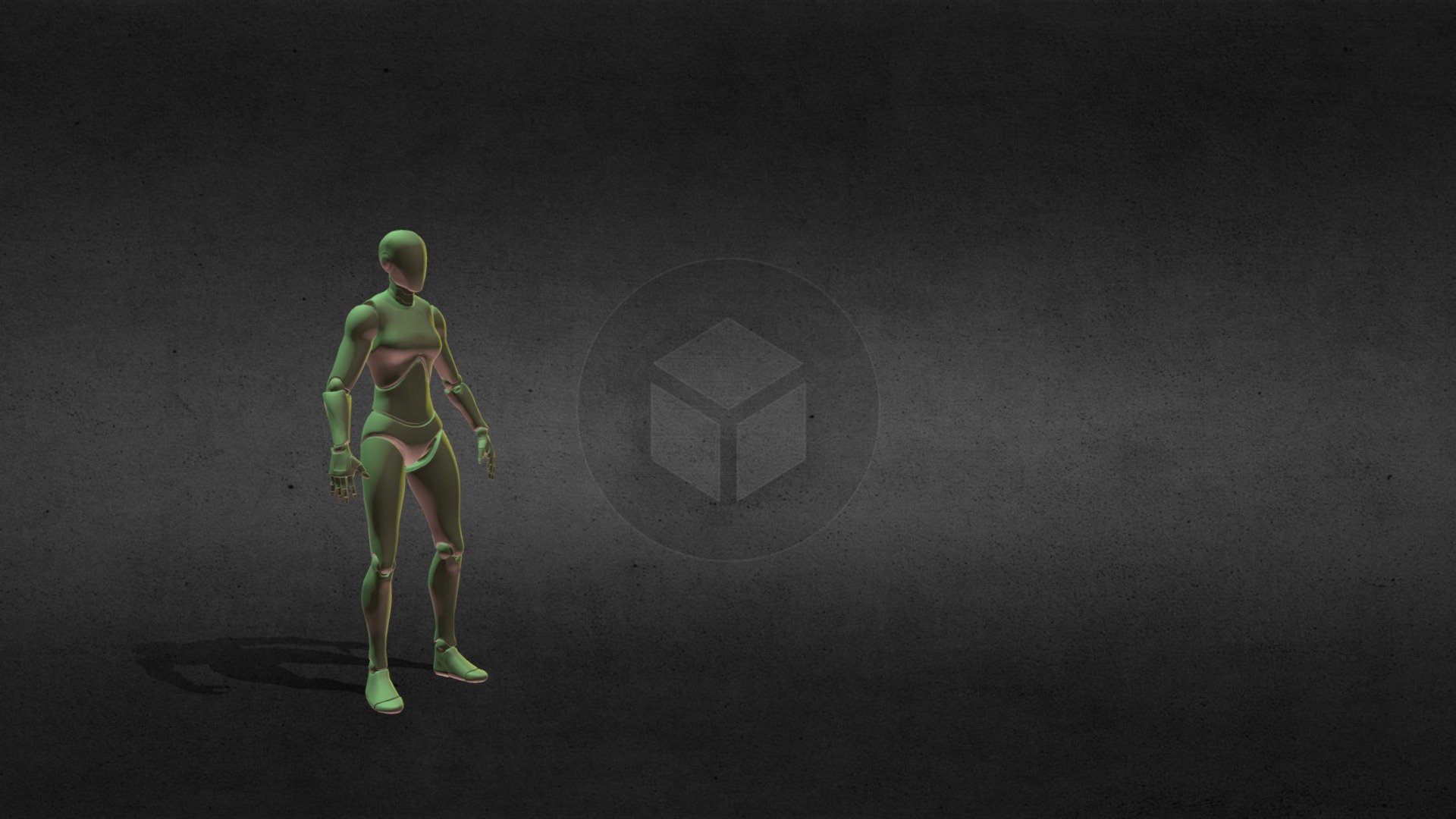 Hand Stand To Front Flip Female UE4 animated - Download Free 3D model ...