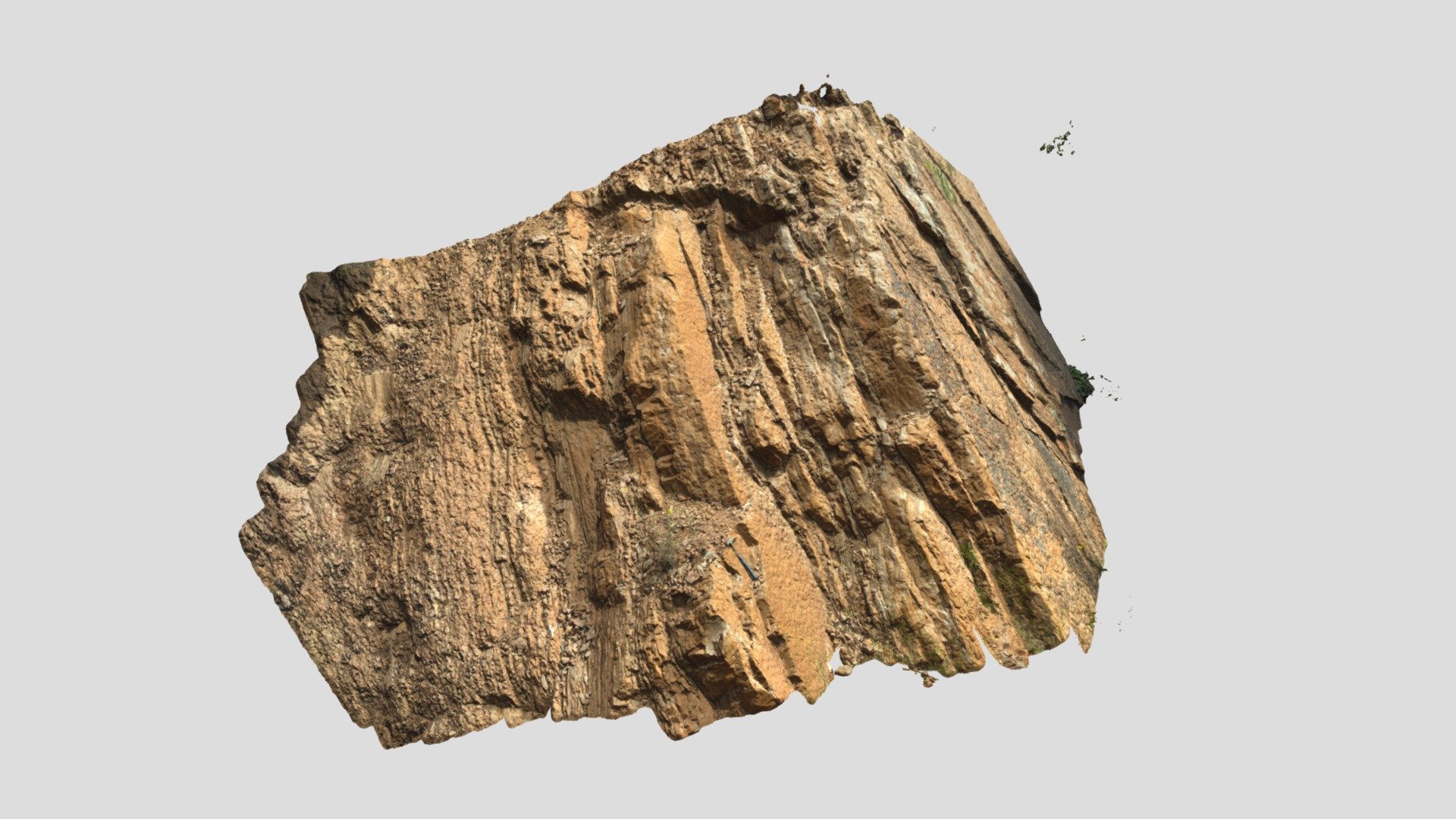 Jurassic limestone - Rosso Ammonitico - Cesana - 3D model by Geology of ...
