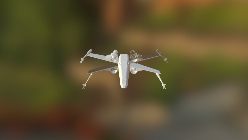 X-WING - 3D model by davidradc [136c403] - Sketchfab