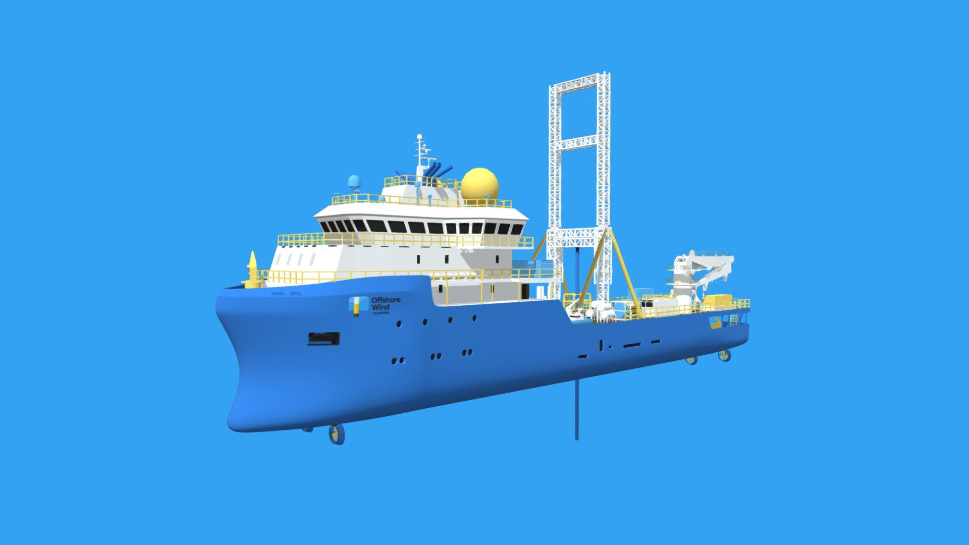 Geotech Survey Vessel - 3D model by Offshore Wind Learning ...