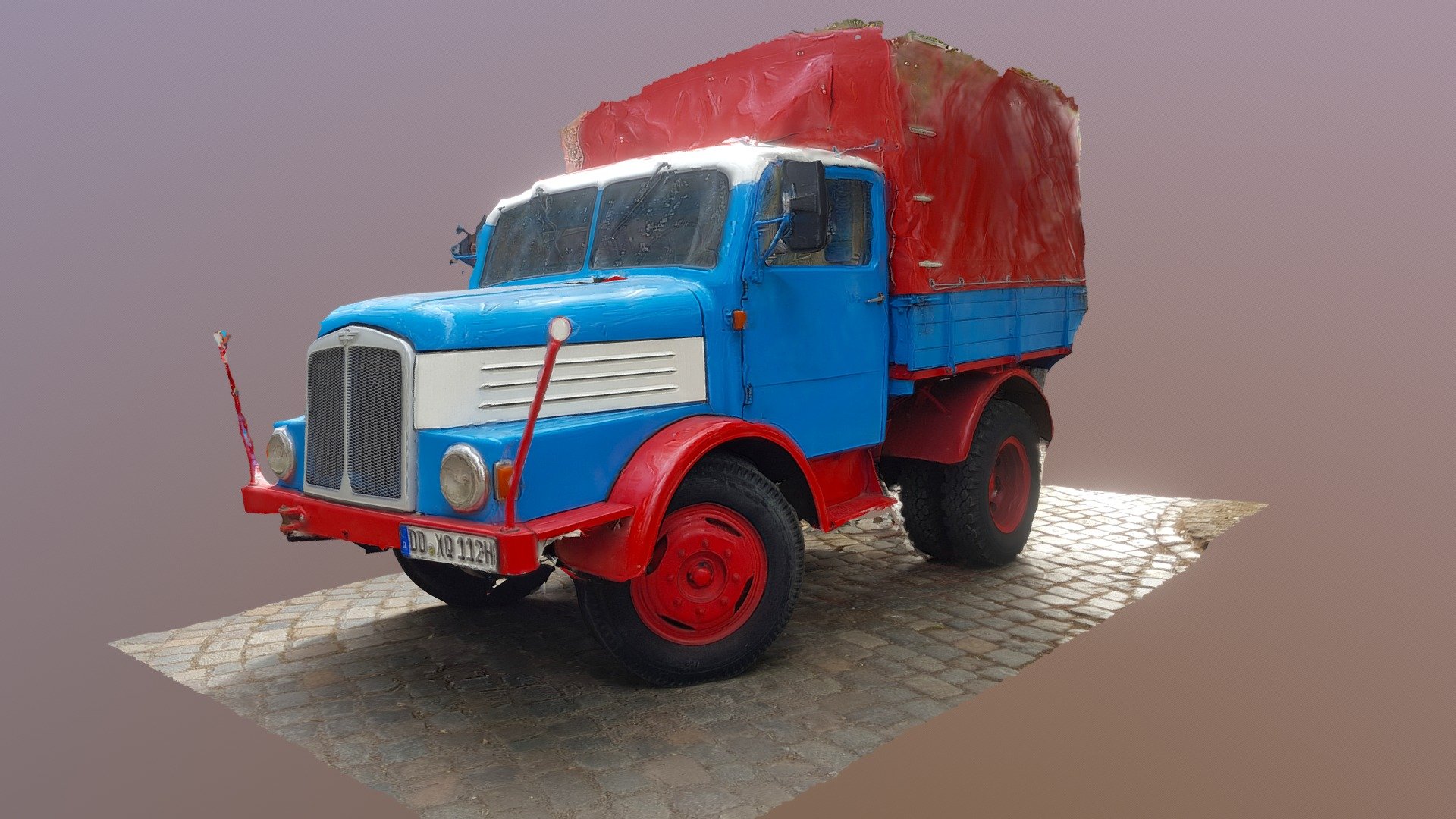 Circus Truck - 3D model by asecashugo [136f0ee] - Sketchfab
