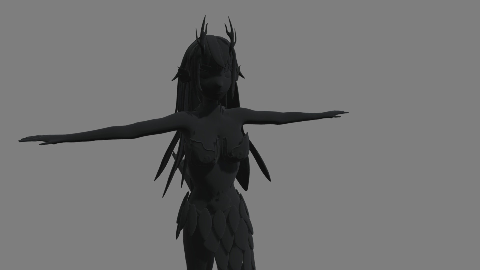 Dragon women Naga Puteri - 3D model by sanz0419 [136fd78] - Sketchfab