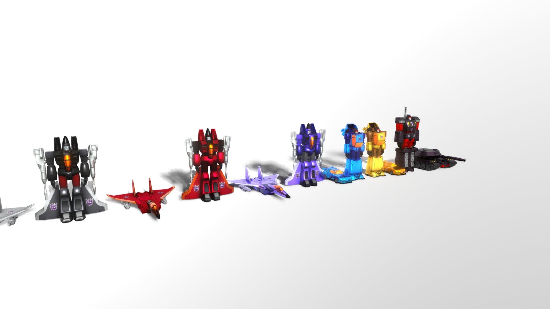 Soldiers & Seekers - Transformers Devastation - Download Free 3D model ...