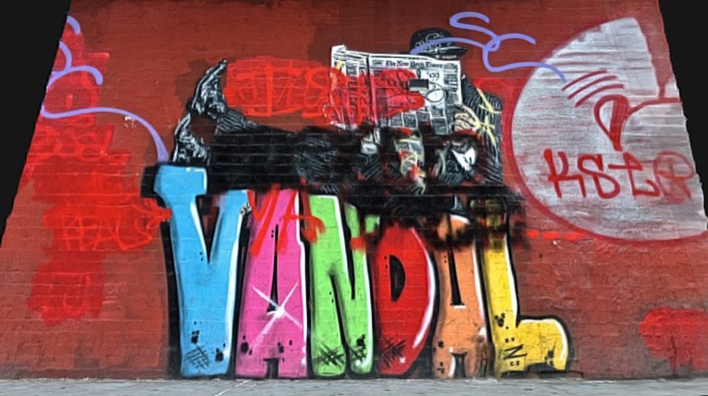 VANDAL STREET ART - 3D model by l o u i s (@louis) [1371fda] - Sketchfab