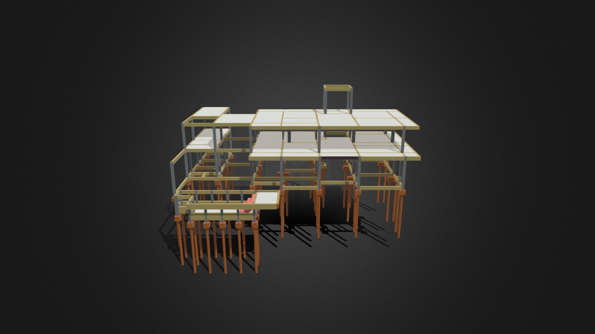 EST_TIAGO_DXF_R00 - 3D model by steelpro.eng [1373cf1] - Sketchfab