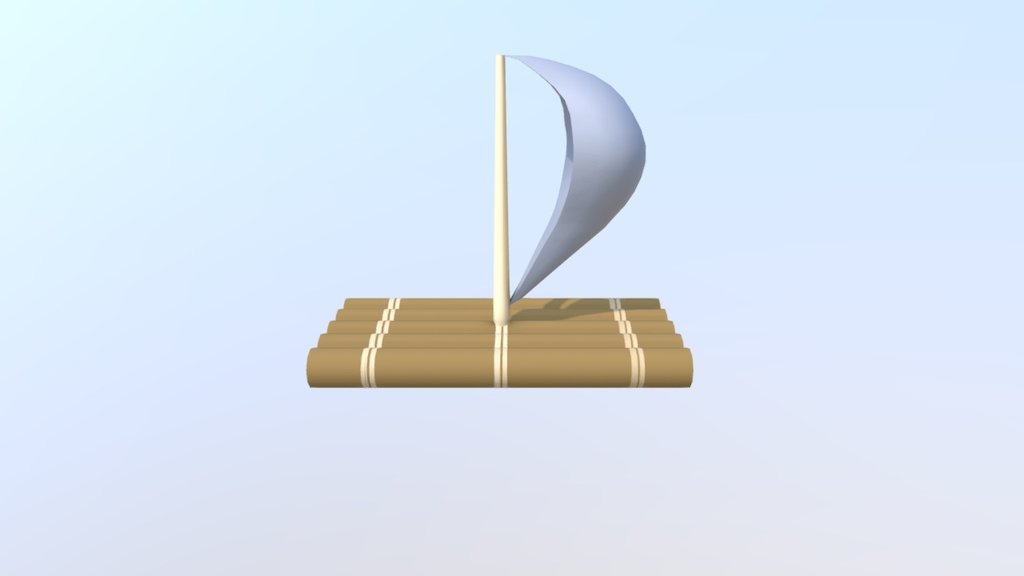 Raft - 3D model by ChrisPlantinga (@chris.plantinga) [1373d87] - Sketchfab