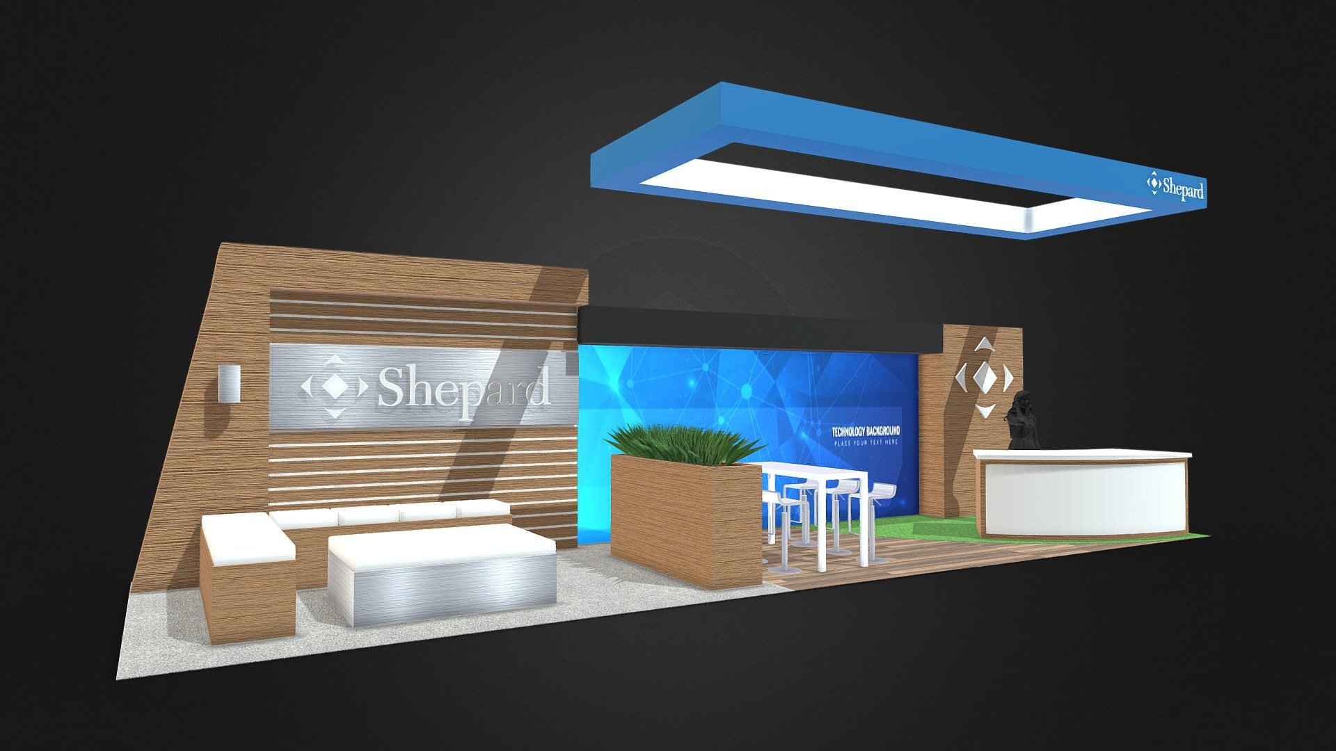 Shepard Booth - 3D model by dtruong [1373f95] - Sketchfab