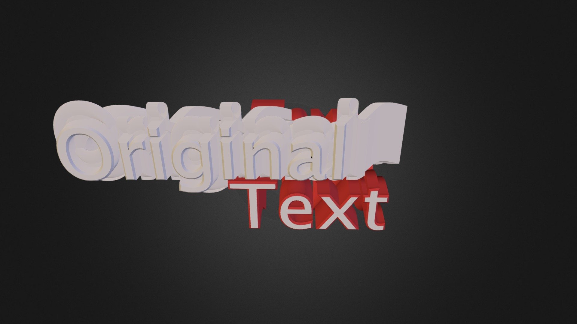 a12: logo with Text Spline and Sweep NURBS - 3D model by jojomason ...