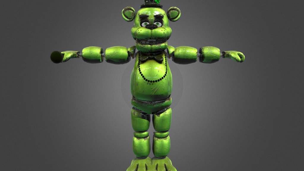 Fnaf Animatronic Freddy - A 3D model collection by marcoshortelano9 ...