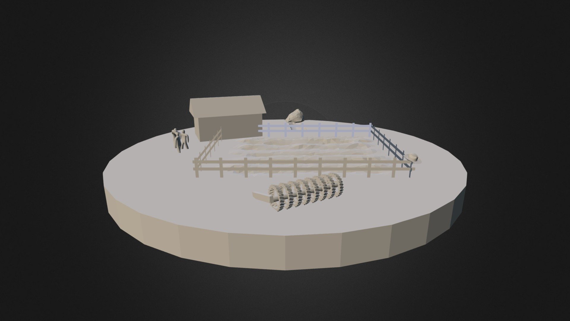 The West - 3D model by seanm105 [1378eb4] - Sketchfab