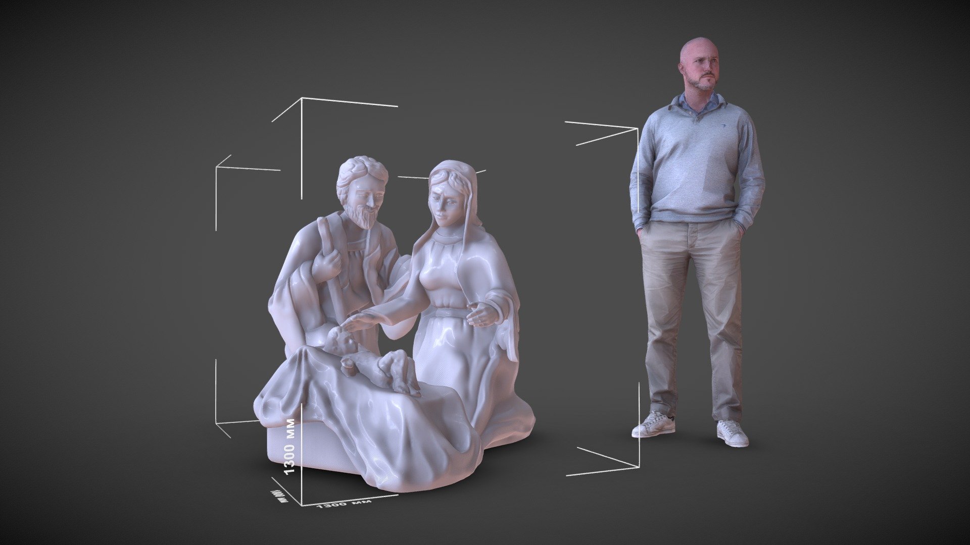 Nativity - 3D model by dimonnomid [1379374] - Sketchfab