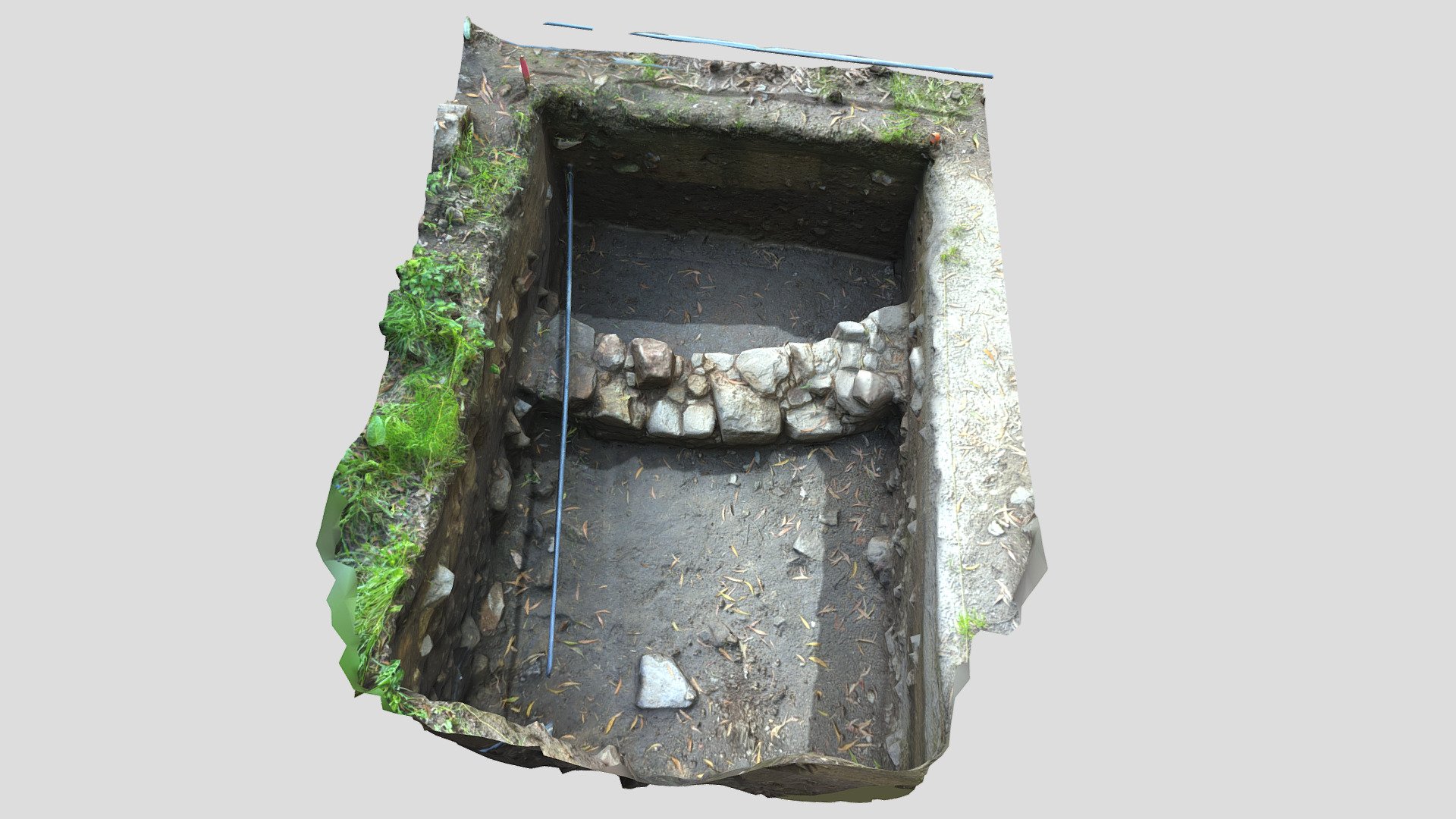 Cata arqueológica Castro de A Guía - Download Free 3D model by Concello ...