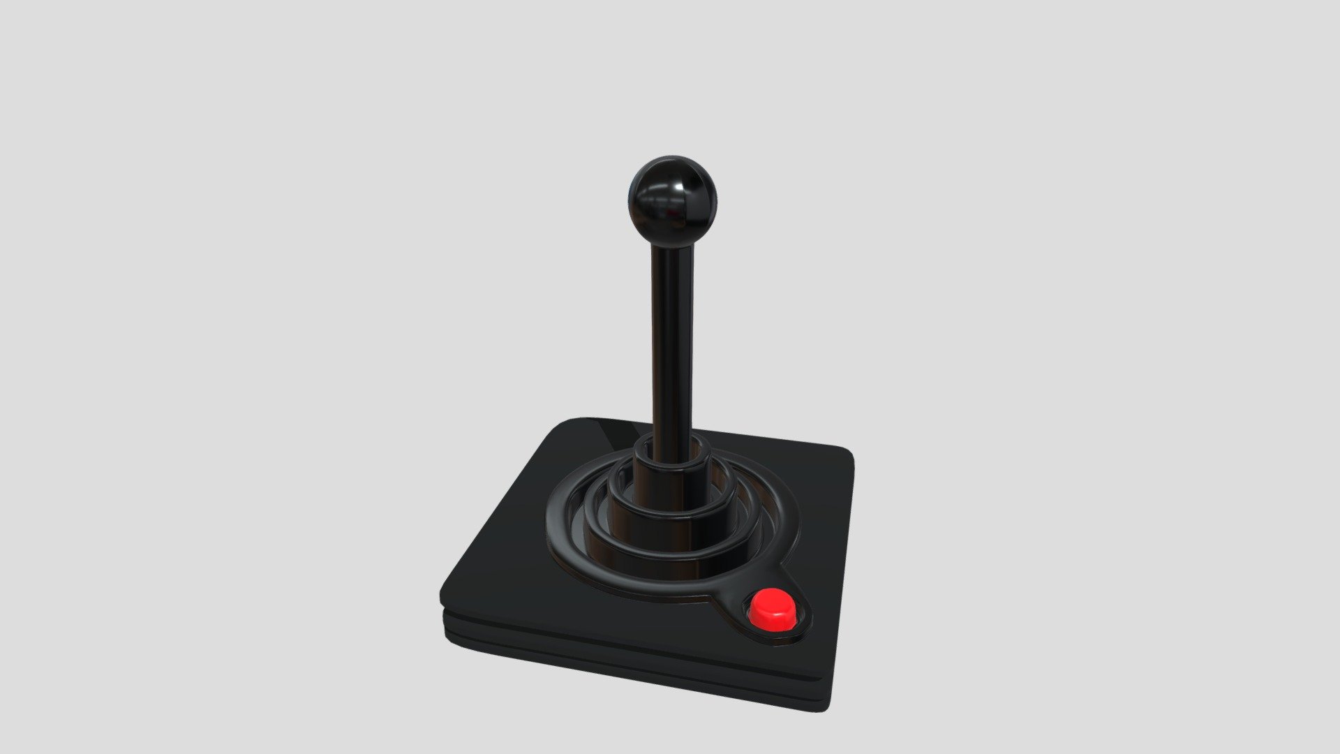 Joystick Atari - 3D model by Virudi100 [137aaa2] - Sketchfab