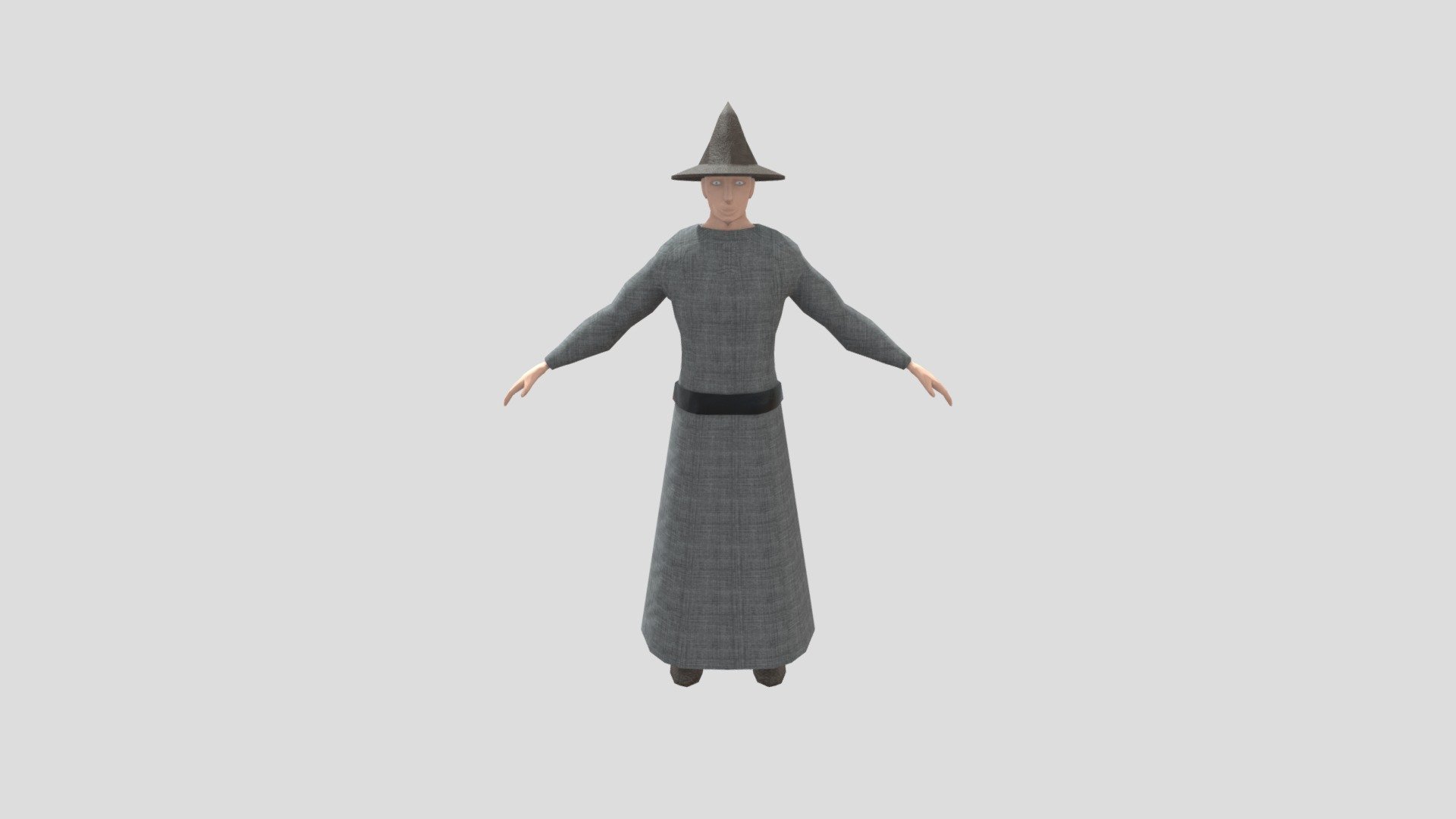 Young Wizard - 3D model by teeege [137bb05] - Sketchfab