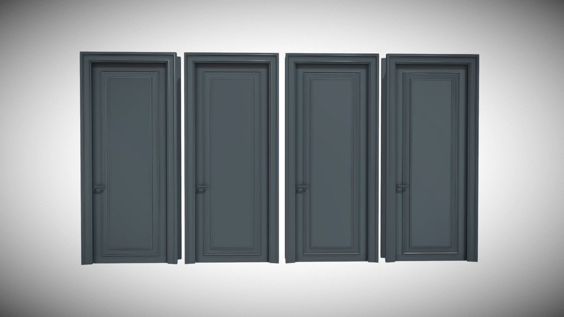 Interior Doors 22 - Download Free 3D model by Poly Paradise-3D models ...