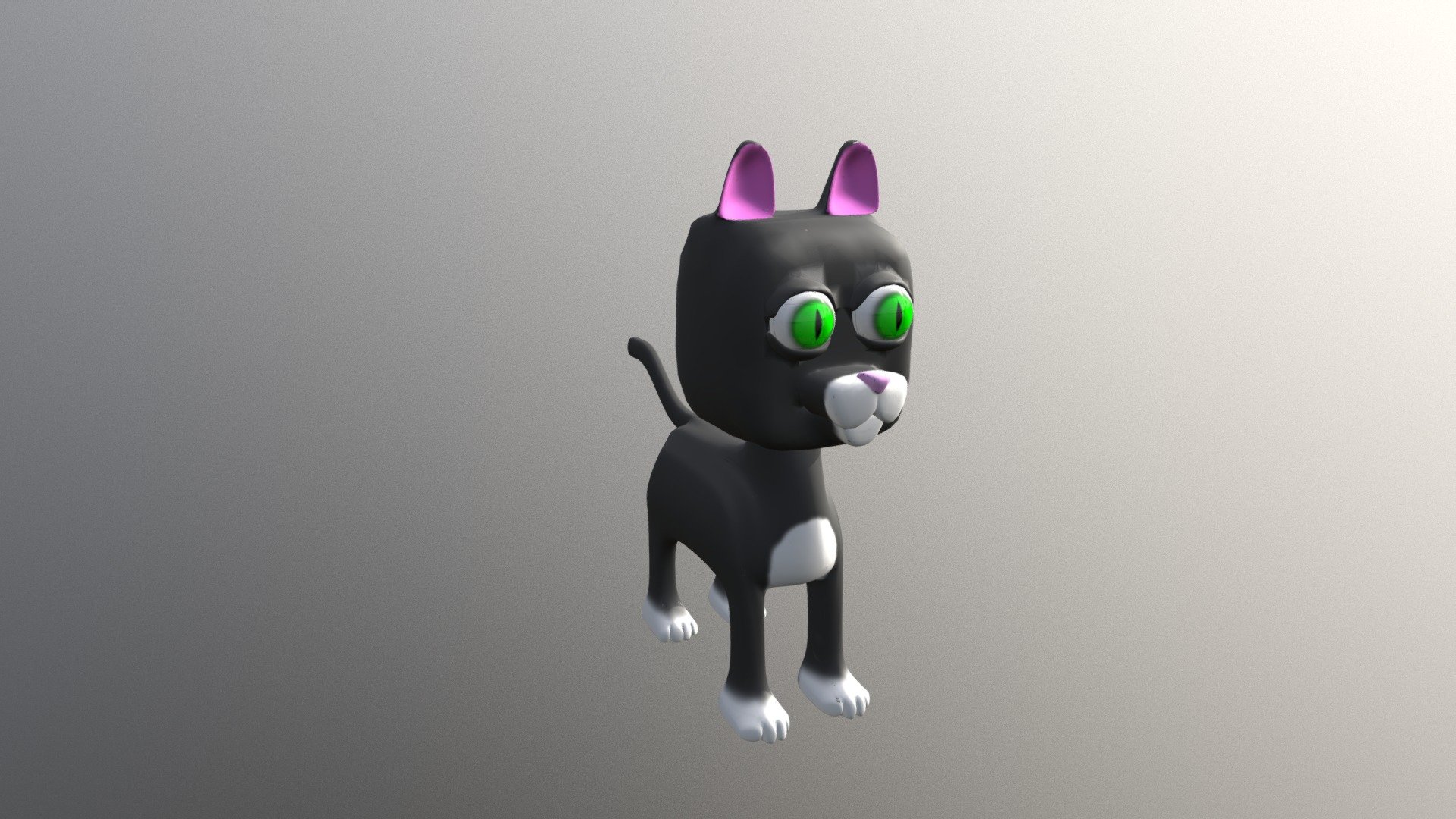 Cartoon Cat - 3D model by joae12 [137c797] - Sketchfab