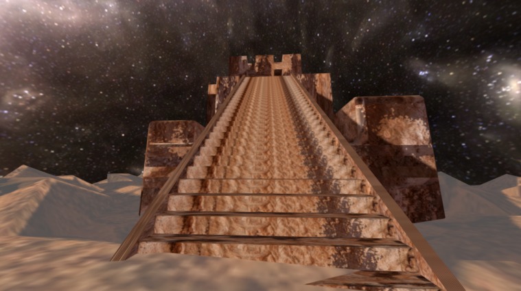 MARS TEMPLE test - 3D model by hecticolor [137d774] - Sketchfab
