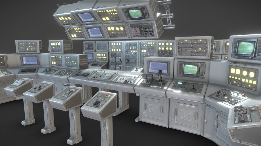 Panel de botones - A 3D model collection by Aitordsgn - Sketchfab