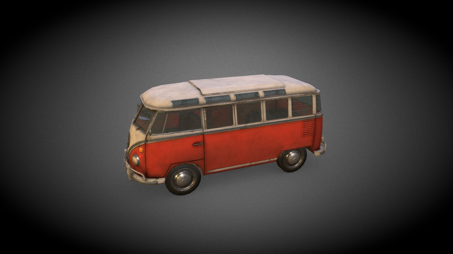 Volkswagen T1 - 3D model by jxx0703 [137def7] - Sketchfab