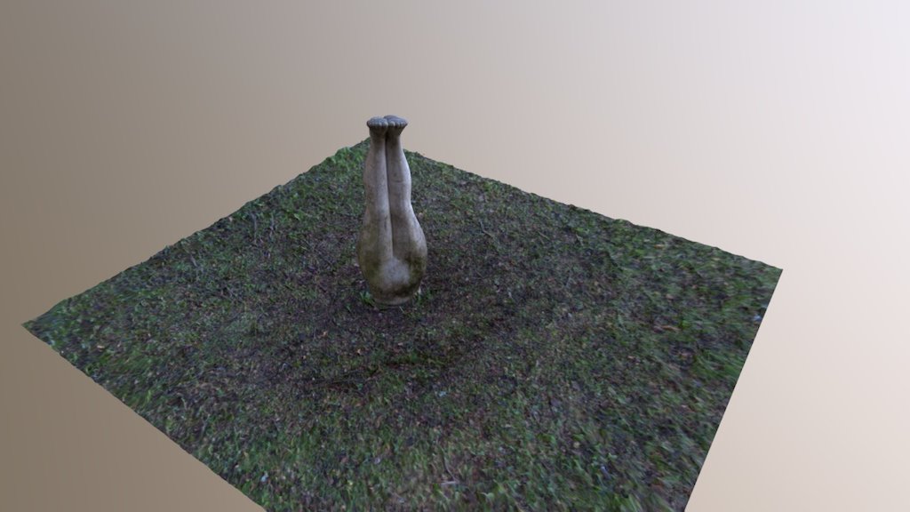 Upside Down Estatue - 3D model by EYEFLY Productions (@EyeFly) [137f58e] - Sketchfab