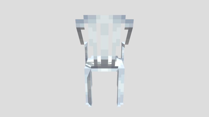 Low-poly-plastic-chair 3D models - Sketchfab
