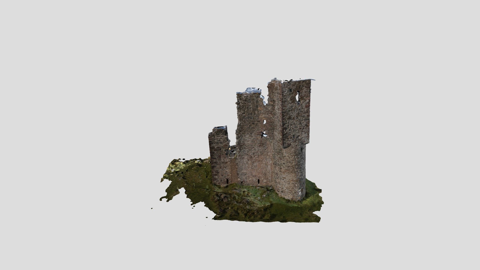 ARDVRECK CASTLE - 3D model by peterbarry [13815bc] - Sketchfab