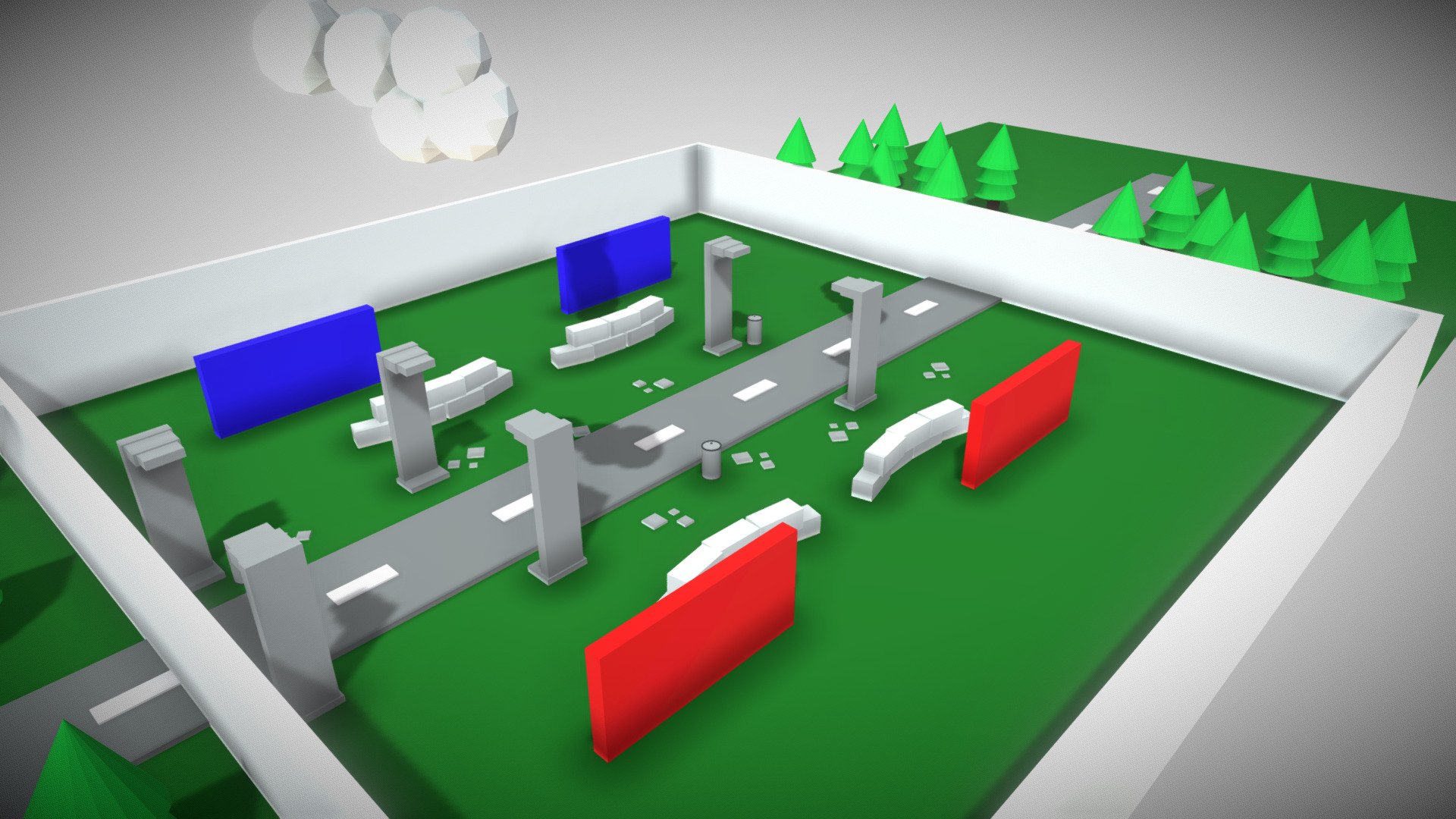 Low Poly Map - Download Free 3D model by EgoRich (@egoriches) [1382b4f ...