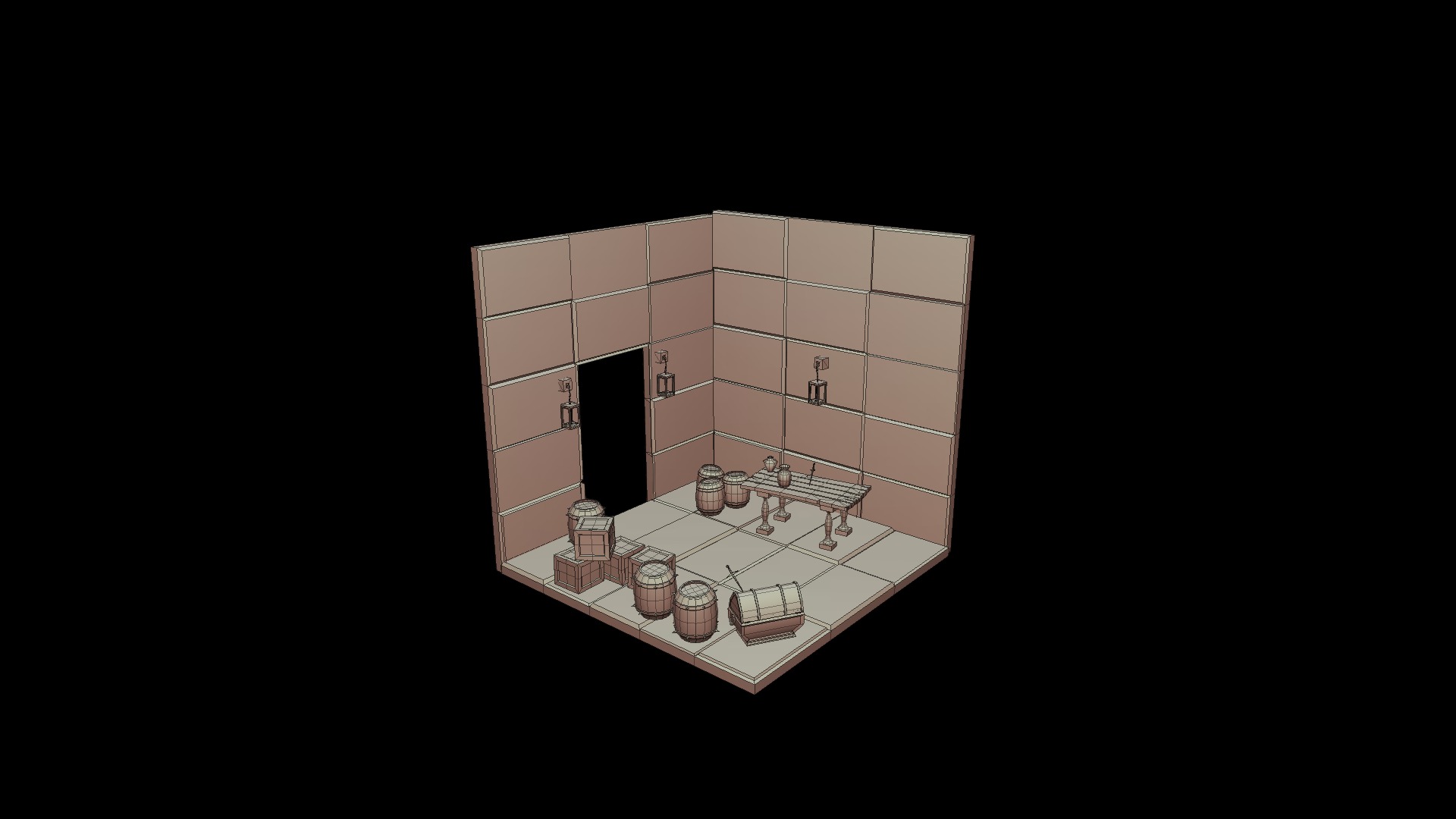 Compo_Low_Poly - 3D model by argaiz [1382b60] - Sketchfab