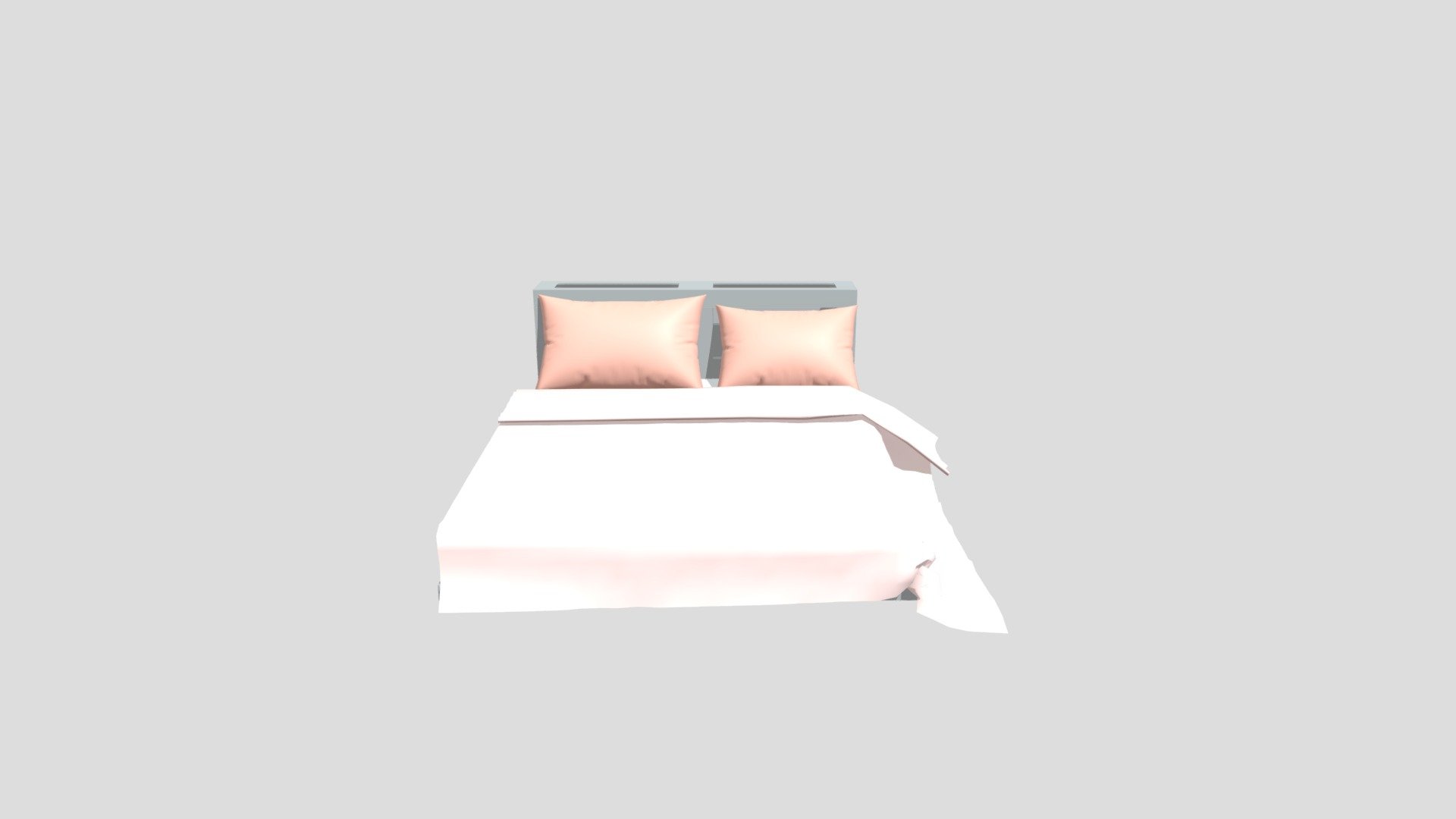 Simple Bed Download Free 3d Model By Galand Galand X [1382f18