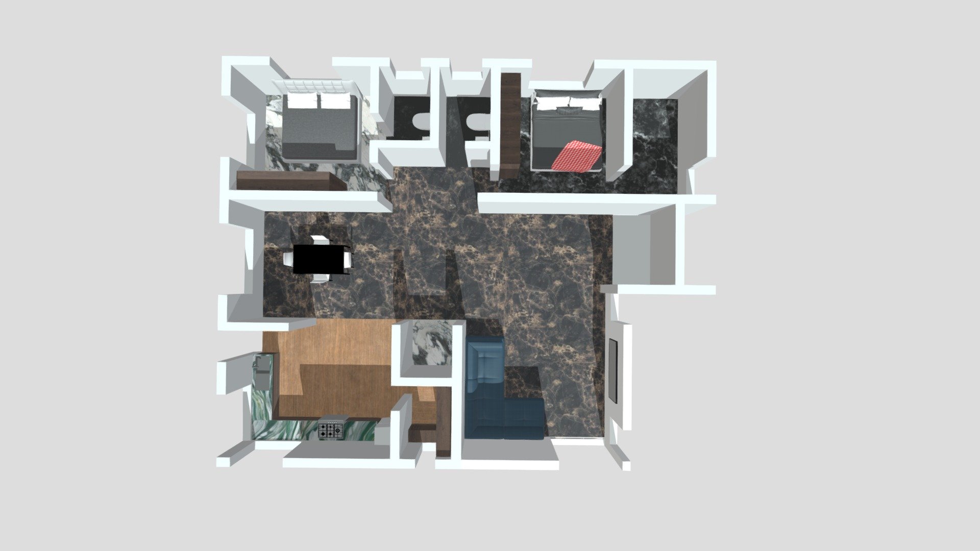 GROUND FLOOR - 3D model by skandy24ks [138316e] - Sketchfab