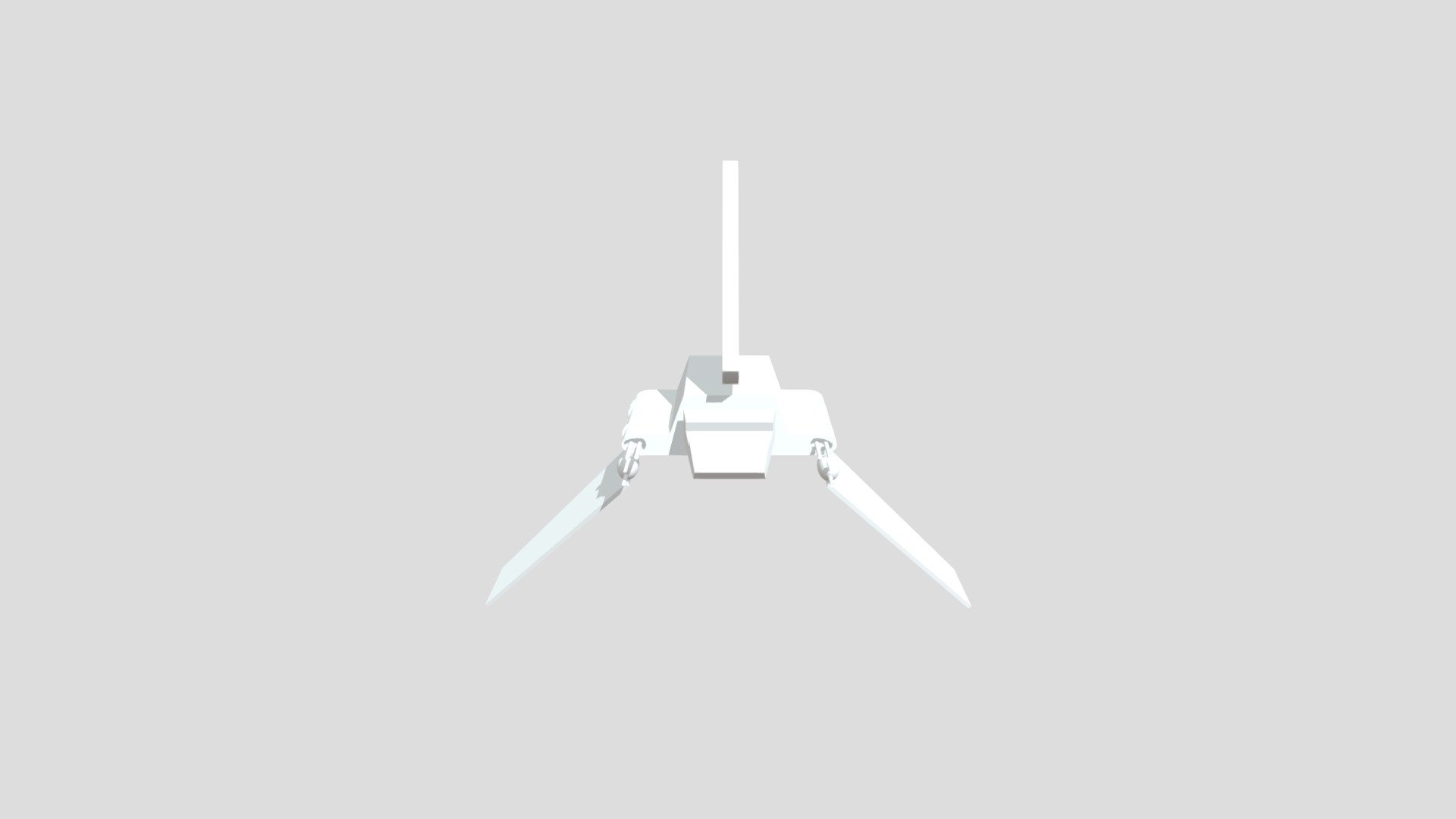 T-4A Lambda- Class Imperial Shuttle (One Piece) - Download Free 3D ...