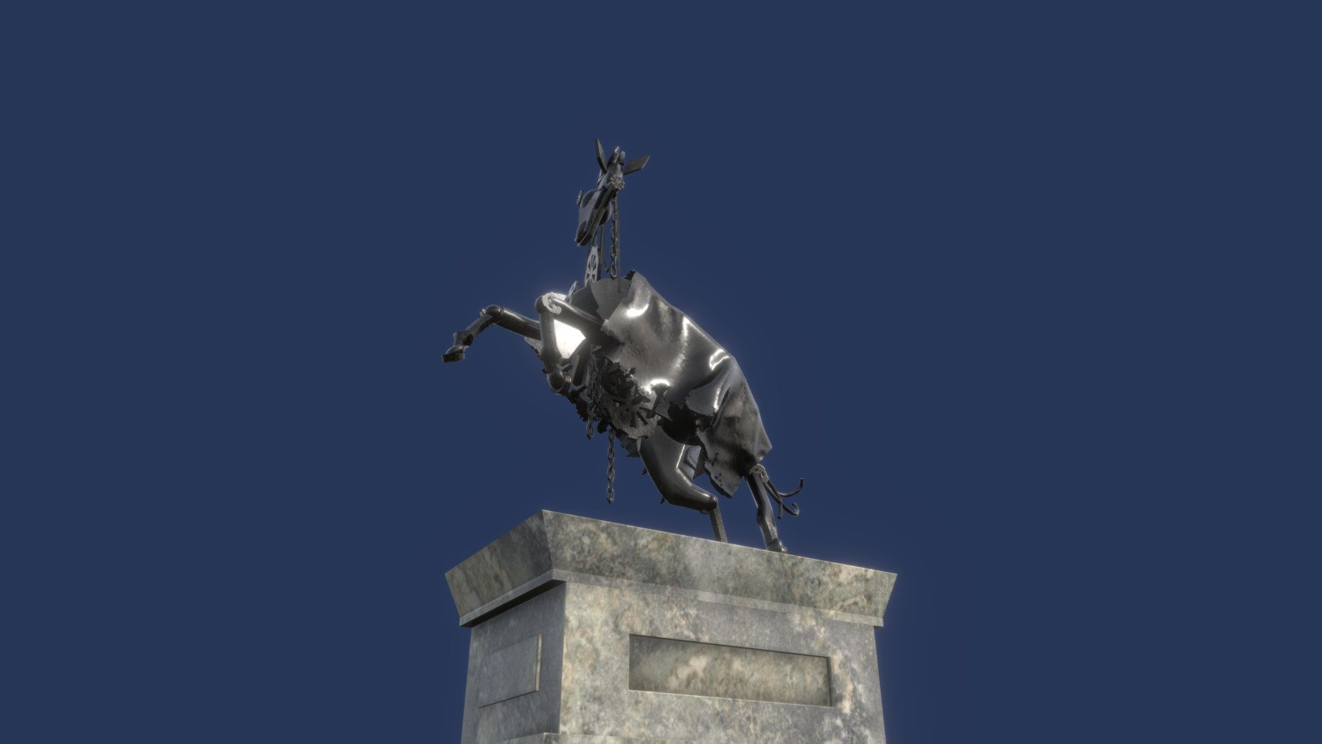 Iron Steed - Download Free 3D model by Rob (@RobynJacks) [13854d1 ...