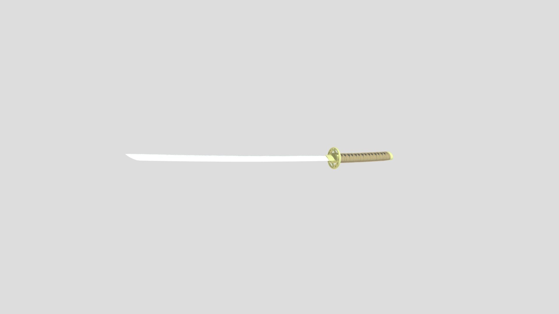 a Samurai sword (its cool for a samurai - Download Free 3D model by ...