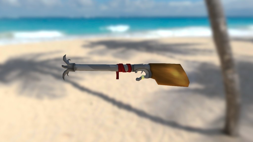 Broken Gun - 3D model by Fikhra [1387899] - Sketchfab