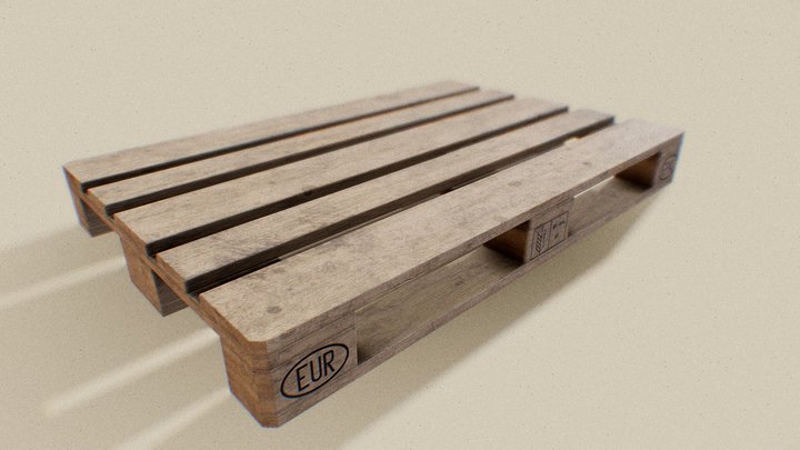 Pallet 3D models - Sketchfab